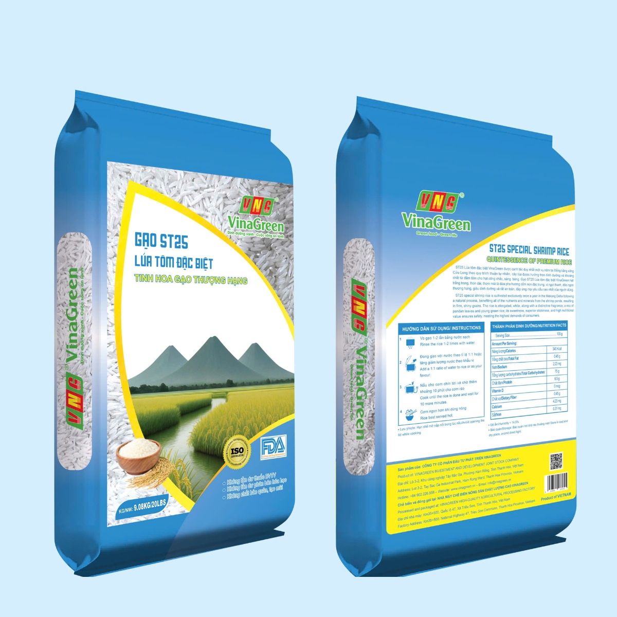 ST25 Special Shrimp Rice VinaGreen – Eco-Friendly Premium Rice for ...